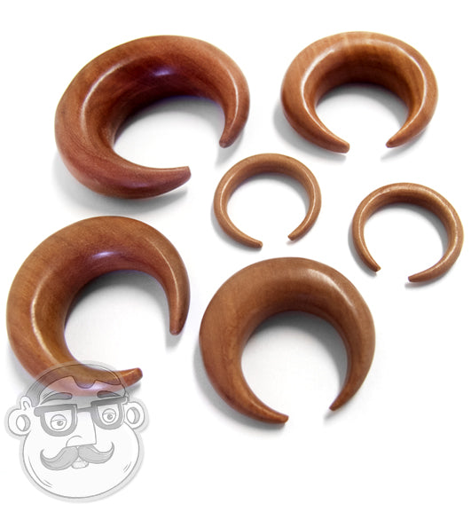 Saba Wooden Pinchers | Organic Jewelry Plugs 12G- 5/8 ...